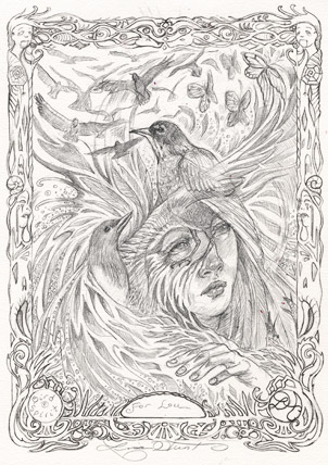 Spirit Drawing Gallery by Lisa Hunt